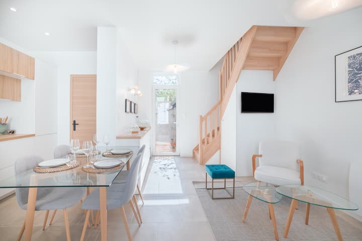 Maison Lumineuse, Centre ÉTaples, 4-6 Pers. - Le Touquet-Paris-Plage