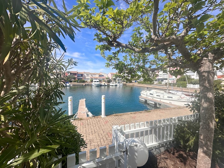 Marineo, Vue Unique Sur Le Port, Parking, Terrasse - Agde