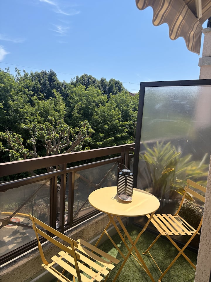 Studio Cœur De La Napoule Plages Et Village à Pied - Mandelieu-la-Napoule