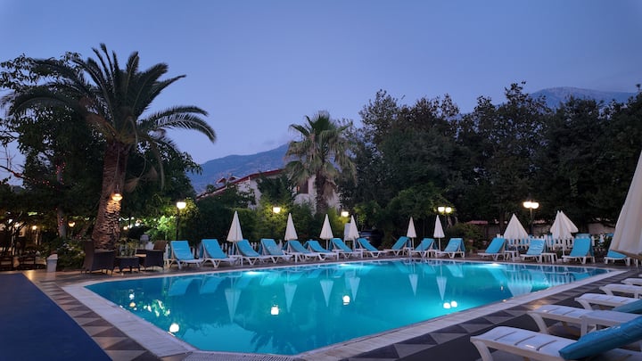 Yakamoz Hotel Traditional Double Room - Ölüdeniz