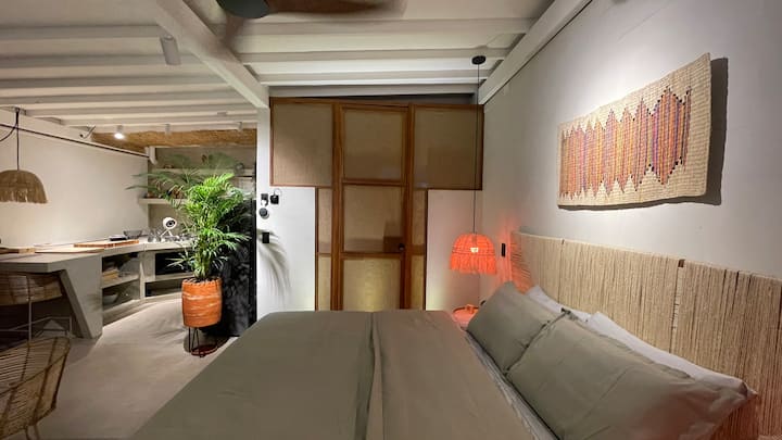 Refugio Romántico:loft Boho Cerca Del Parque Amagá - Amagá