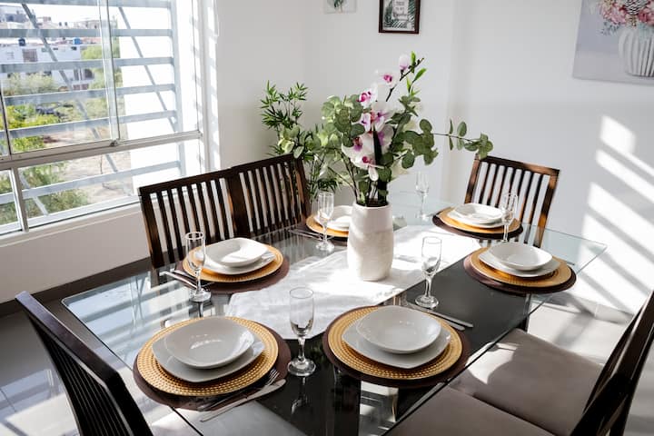 Moderno Dpto  Laguna De Chipe - Piura