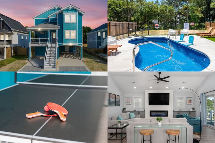 Once Upon A Tide | Hot Tub | Pool | Arcade Room - Nags Head