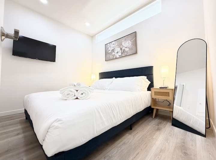 Stylish 1br King |Free Parking |Northernl |Gym-w/d - Washington Square West - Philadelphia