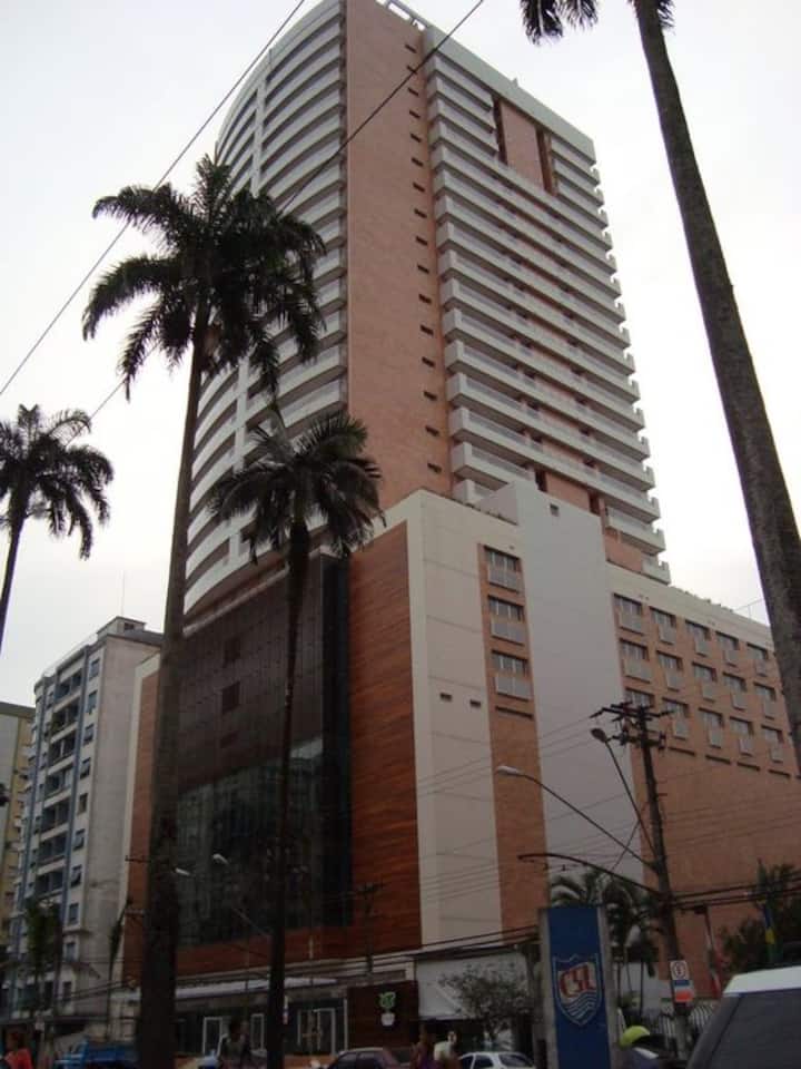 Apto No Coração  Do Gonzaga! - Santos, Brasil