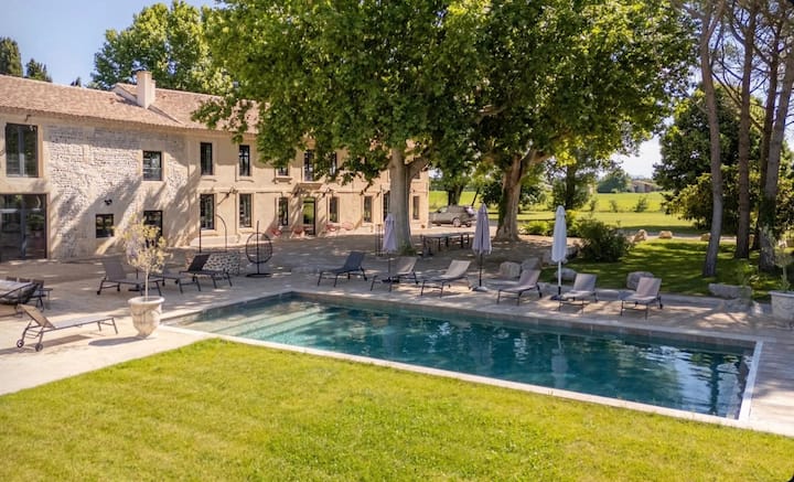 Mas Mandine En Provence, Piscine Privée - Arles, France