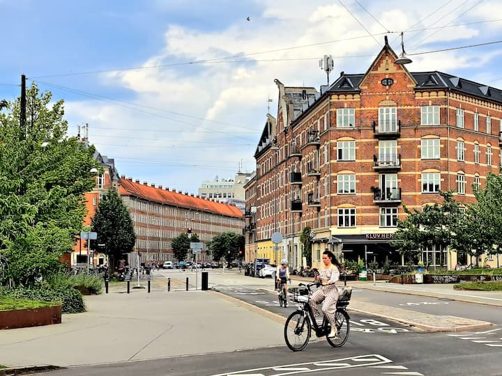 Central Nørrebro, 3 Bedrooms, Sunny Balcony - Copenhague