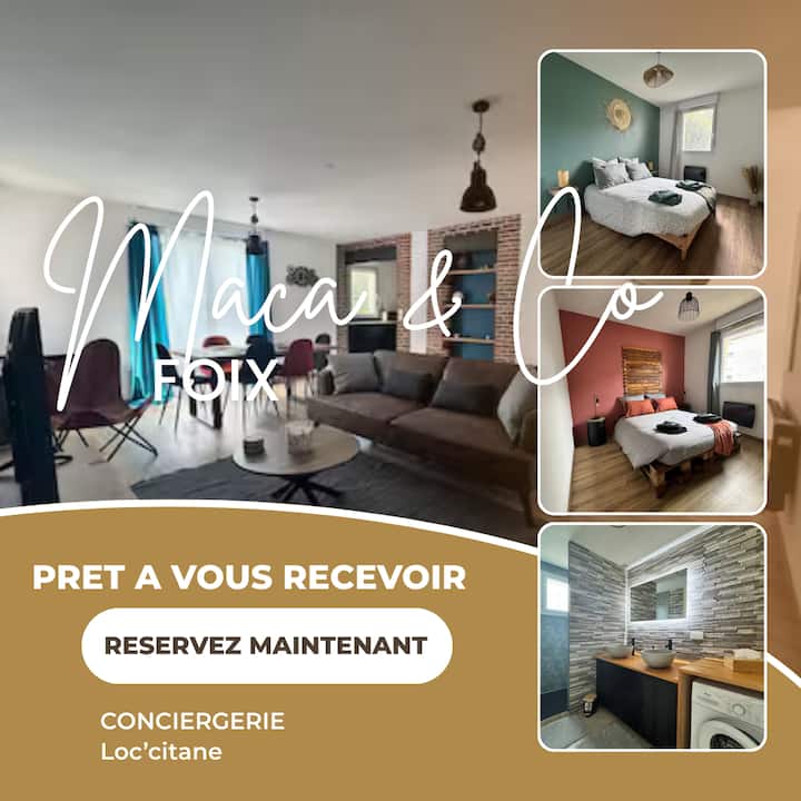 Maca & Co • Ambiance Cosy Indus - Foix