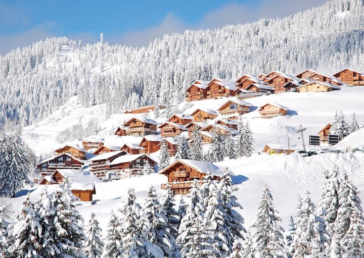 2 Ch, 6 P, Vue Mt Blanc, Skis Aux Pieds, Saisies - Beaufort