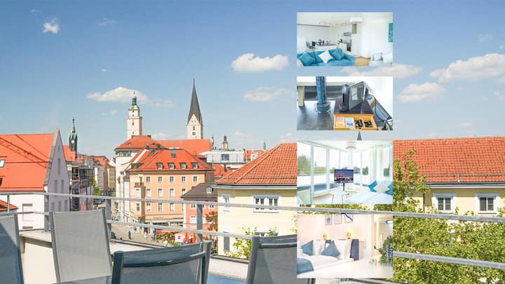 City View Penthouse 105sqm Maisonette Oldtown - Gaimersheim