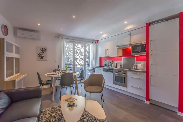 New | L’écrin Spacieux | 6p | Climatisation - Grenoble