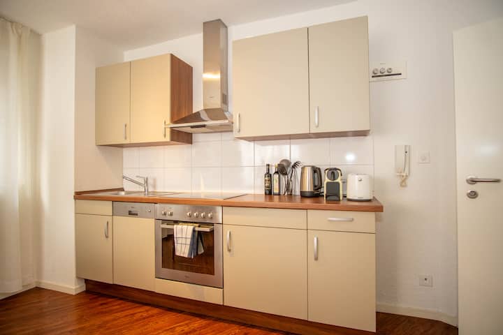 Central Studio Apartment With Free Baselcard - Bâle