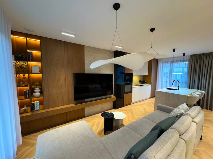Luxury Penthouse With Large Terrace And Ac+parking - Krakow