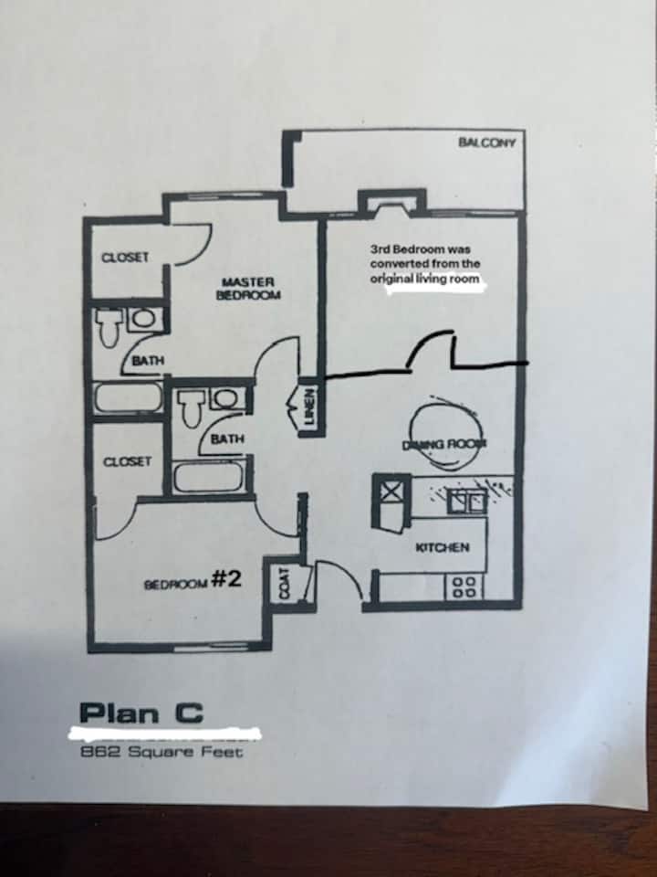 Entire Condo In Santa Ana Near Irvine And Disney - Santa Ana, CA