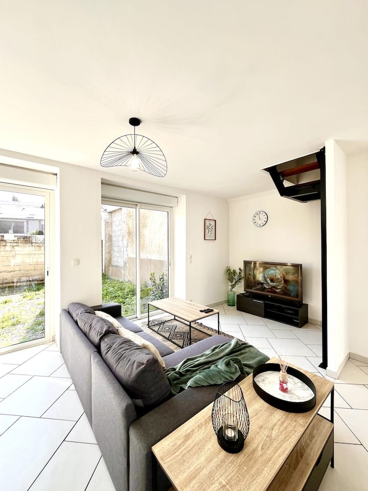 L'alcôve, Maison 3 Ch – Jardin & Parking Sécurisé - Saint-Nazaire