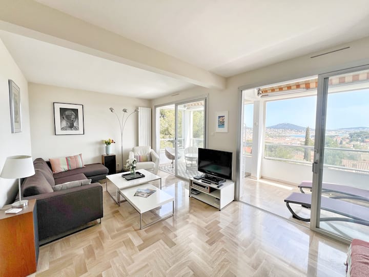 Appartement Vue Mer, Clim, Plage Et Port à Pieds - Sanary-sur-Mer