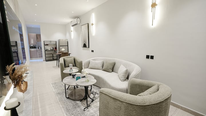 Cozy 1br Apartment In Al Qirawan | Center - Riyadh