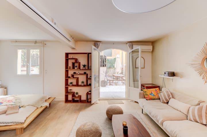 Heart Of Nice Old Town Cosy Flat With Garden & A/c - Nice