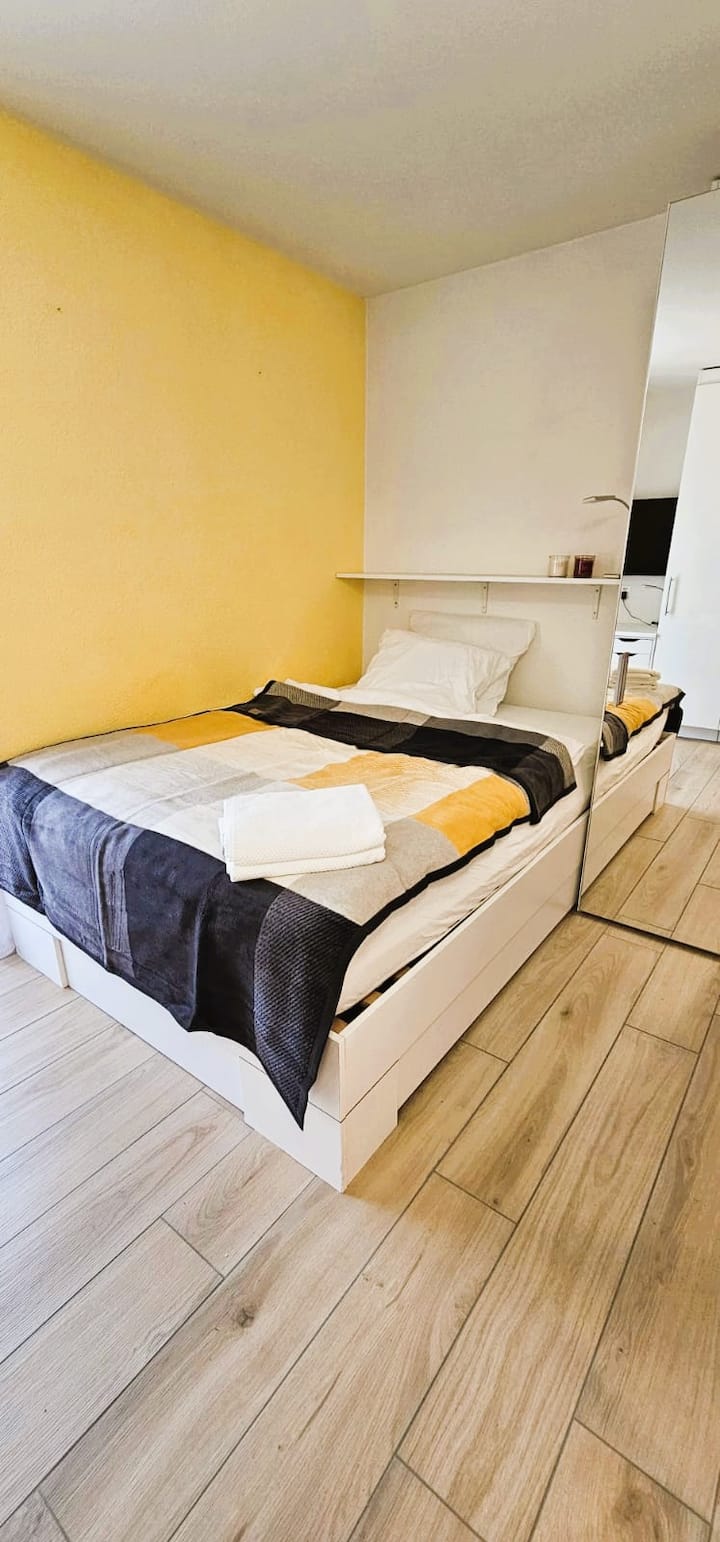 Discover Charming Studio With Private Balcony - Zürich
