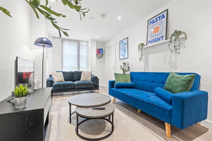 #20 2 Bed 2 Bath Balcony Lux Digbeth Apt - Birmingham