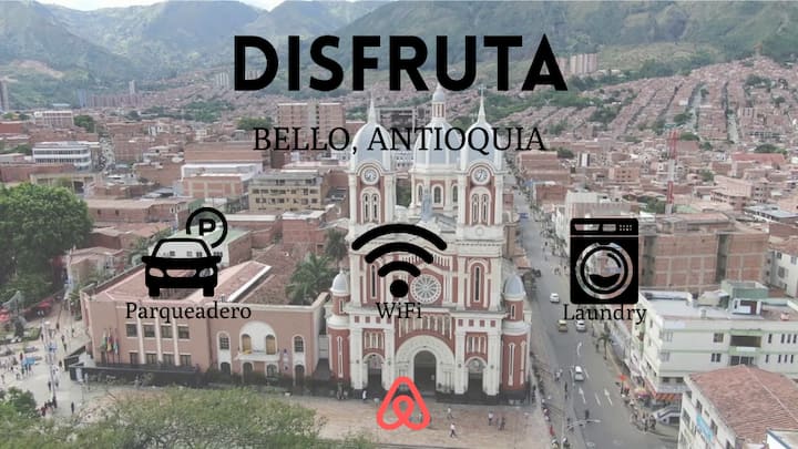 New!apto+laundry+wifi+tv @Bello, Antioquia - Copacabana