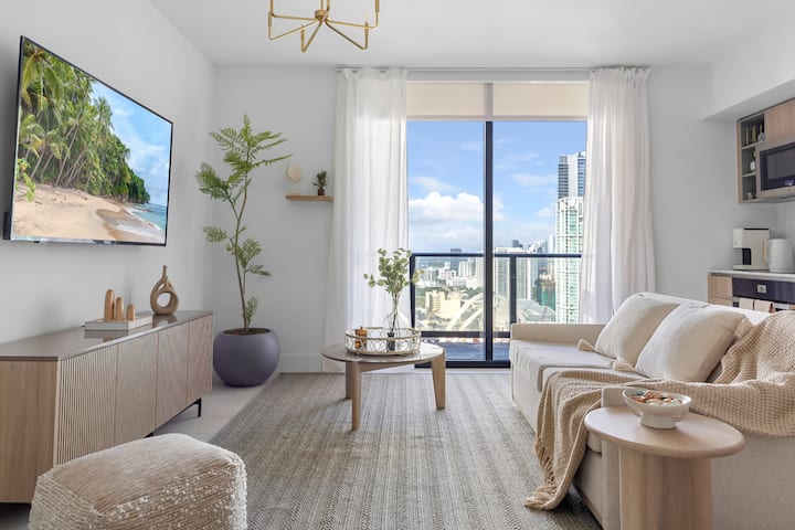 Downtown Miami 2br/2ba • Panoramic City Views - Miami