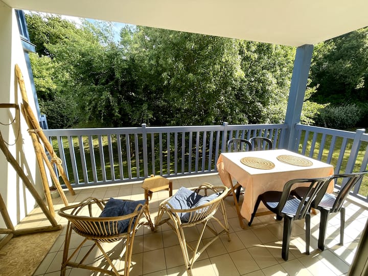 T2 Avec Patio – Océan & Fôret à Proximité Parking - Anglet