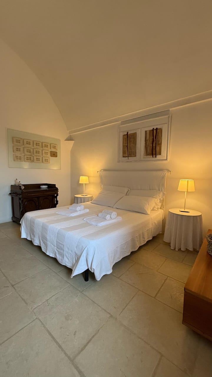Deluxe Apartment With Patio - Masseria Frassaniti - Veglie