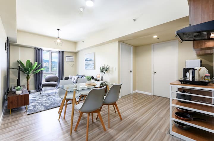 Cozy 1br Unit—pool, Wifi & Netflix In Cebu It Park - Cebu City