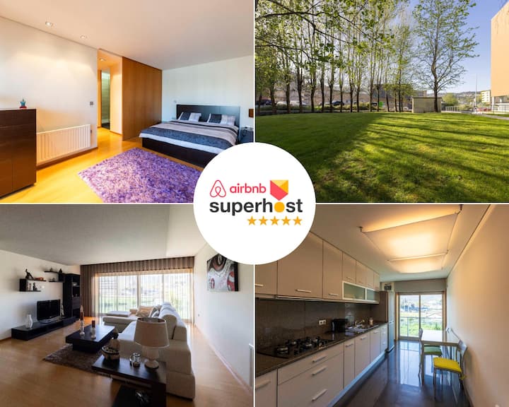 New! Cozy Family Apartment Well Situated - Guimarães