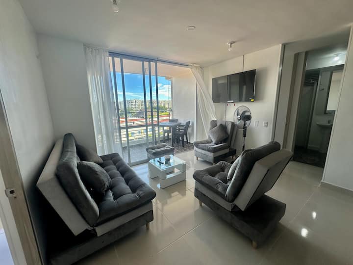 Apartamento Familiar Con Piscina - Ricaurte