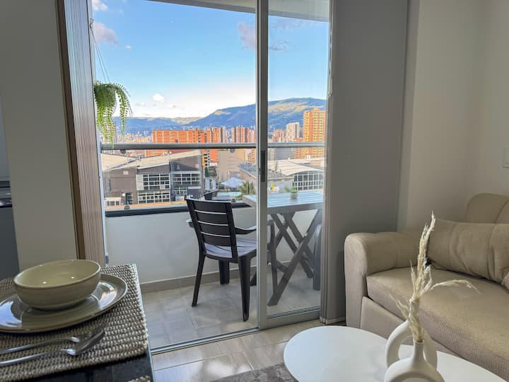 5 Min To Park | Secure |Next To Mall | City View - Sabaneta