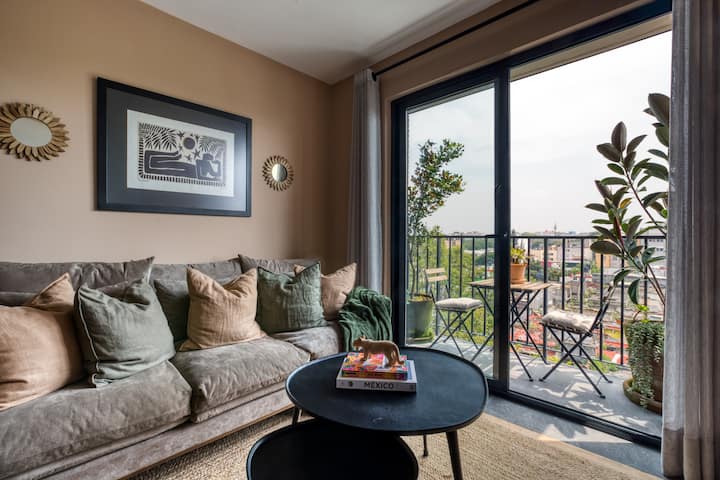 Hunab - Roma Norte: Pool, Coworking & Gym Nuevo - Ciudad de México