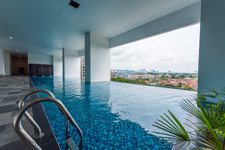 Em34#deluxefamilysuite#7pax#pool#subangjaya - Subang Jaya