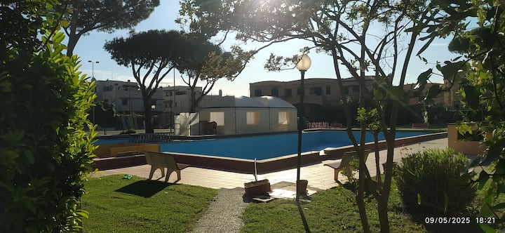 Campo Di Mare Villino Con Piscina - Cerveteri