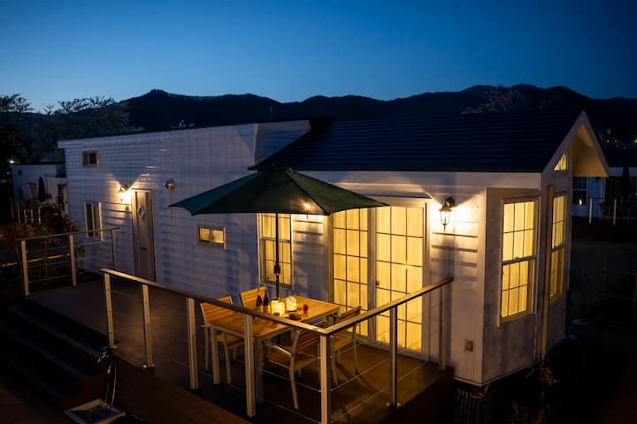 富士山駅徒歩１分！畳と座卓でゆったり寛ぐ和モダン。家族旅行はもちろん、リトリートのひとり旅にも。 - Monte Fuji