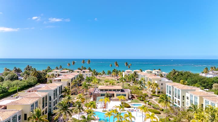 Main Pool & Beach Aquatika Vacations Condo - Puerto Rico