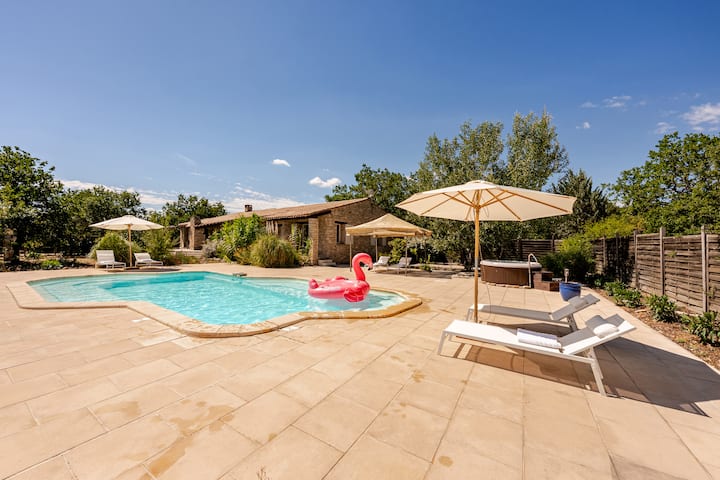 Mas à Gordes : Jacuzzi, Feu De Cheminée Cocooning - Gordes