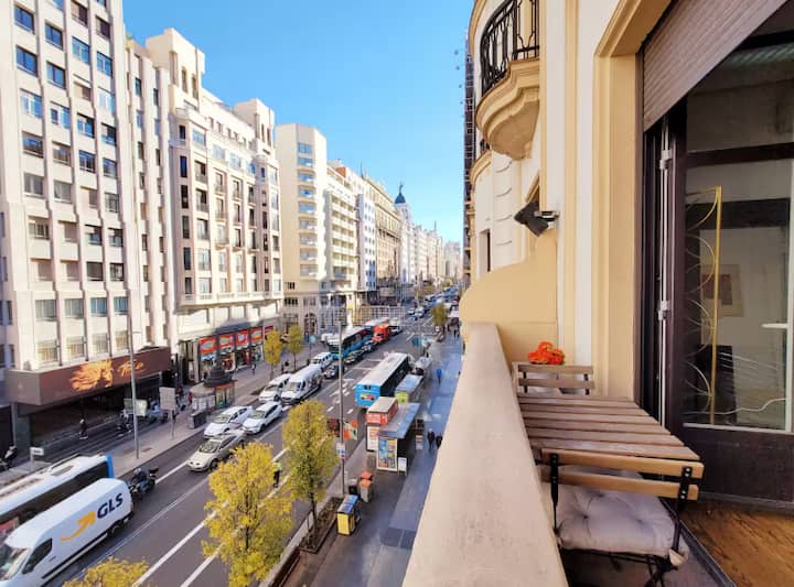 Estudio En Gran Vía Con Vistas 2 - Chamartín