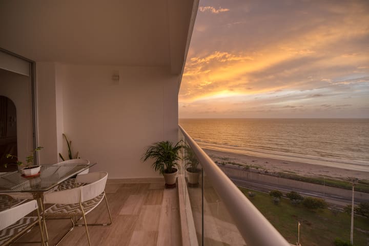 Loft Moderno, Vista Al Mar - Cartagena