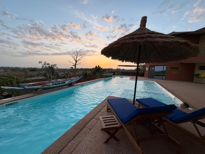Private Villas With Sea And Lagoon Views-up To 20p - Senegal