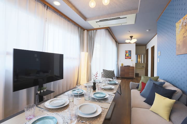 90 M² 5 Ch. ÉTage Entier｜jusqu’à 10 Pers - Koshigaya