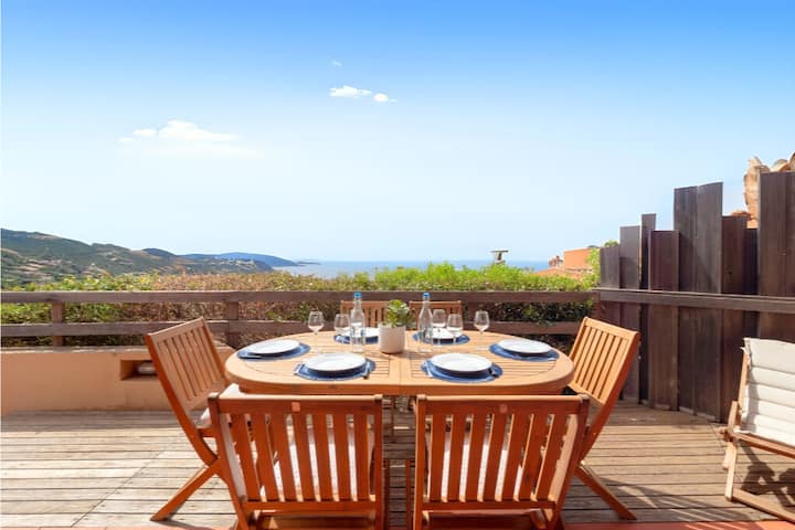 Tramonti Da Sogno - Casa Con Terrazzo Vista Mare - Costa Paradiso