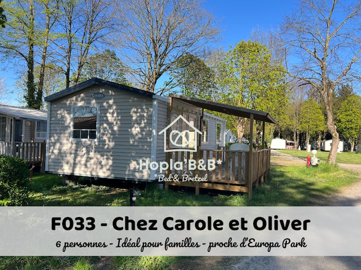 F033 Bungalow 6 Personnes - Rust