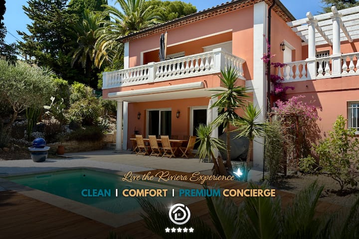 La Riviera Intime, Luxe Et Vue Sublime - Cagnes-sur-Mer