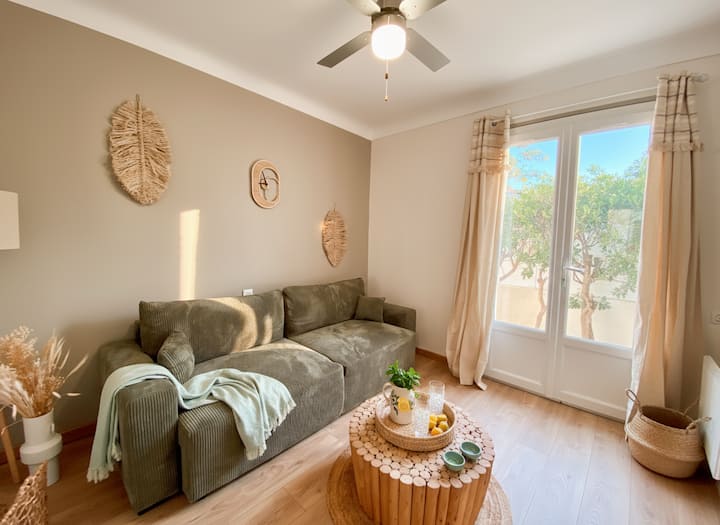 Maison 2 Chambres à La Plage Avec Jardin - Canet-en-Roussillon