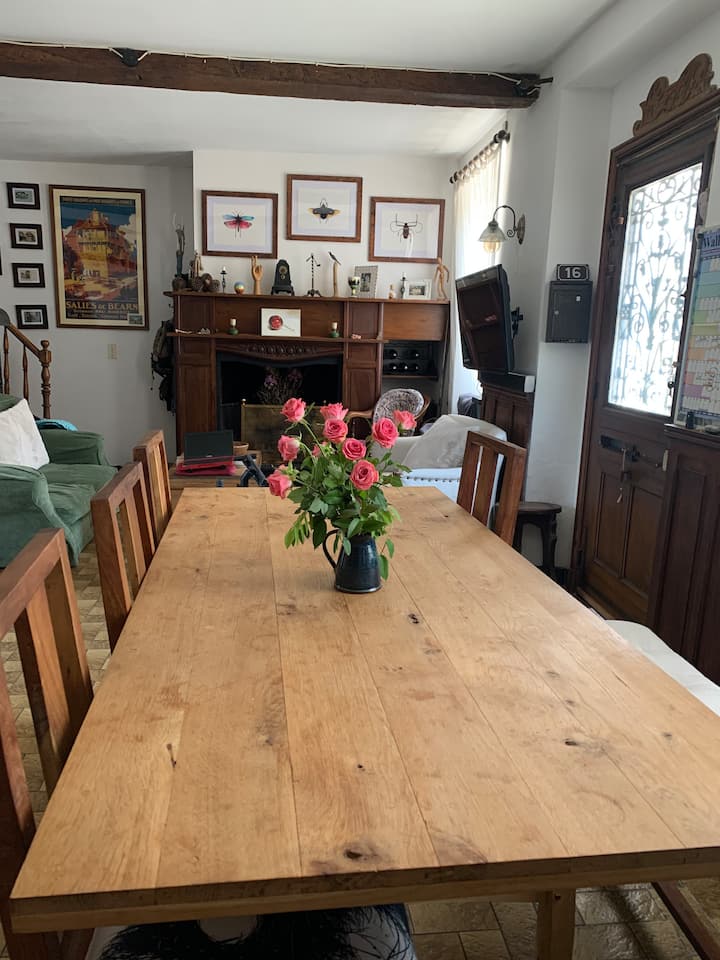 2 Bed Townhouse With Sunny Garden And Parking - Salies-de-Béarn