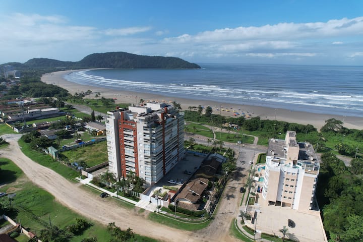 Lindo Apartamento Pé Na Areia - Bertioga