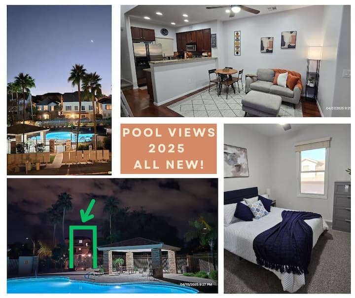 Fabulous All-new Pool Front Townhome - Gilbert, AZ