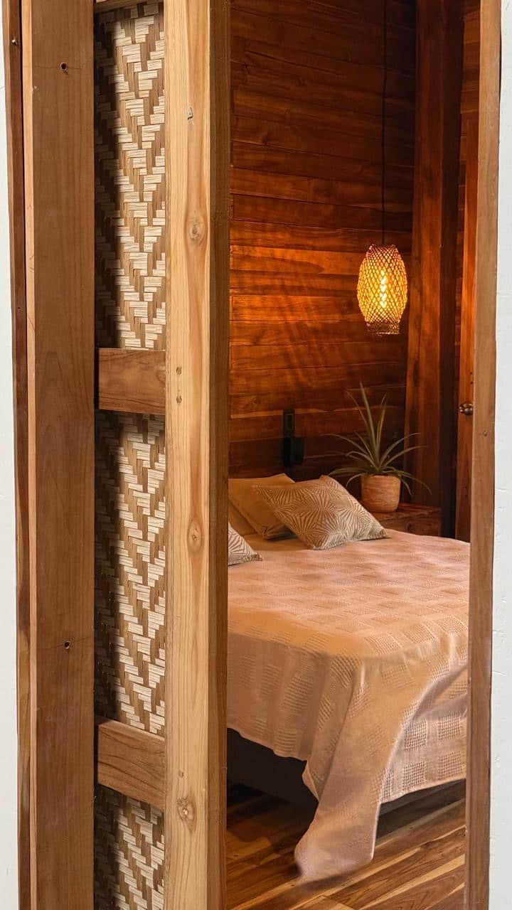 Habitación 2, El Manglar, Hermosa Cabaña En Madera - San Onofre